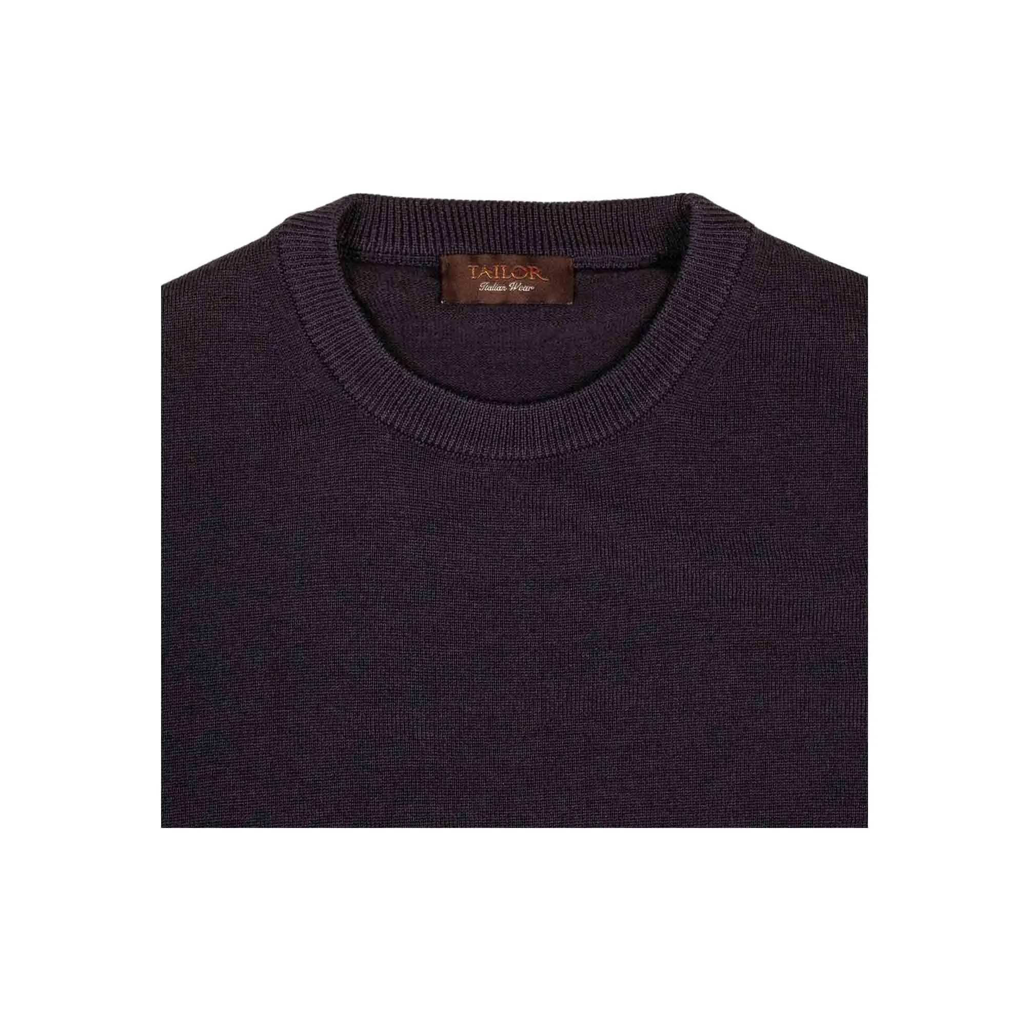 Maglia Uomo Lana Mezza Manica Blu Maglia Uomo Lana Mezza Manica Blu