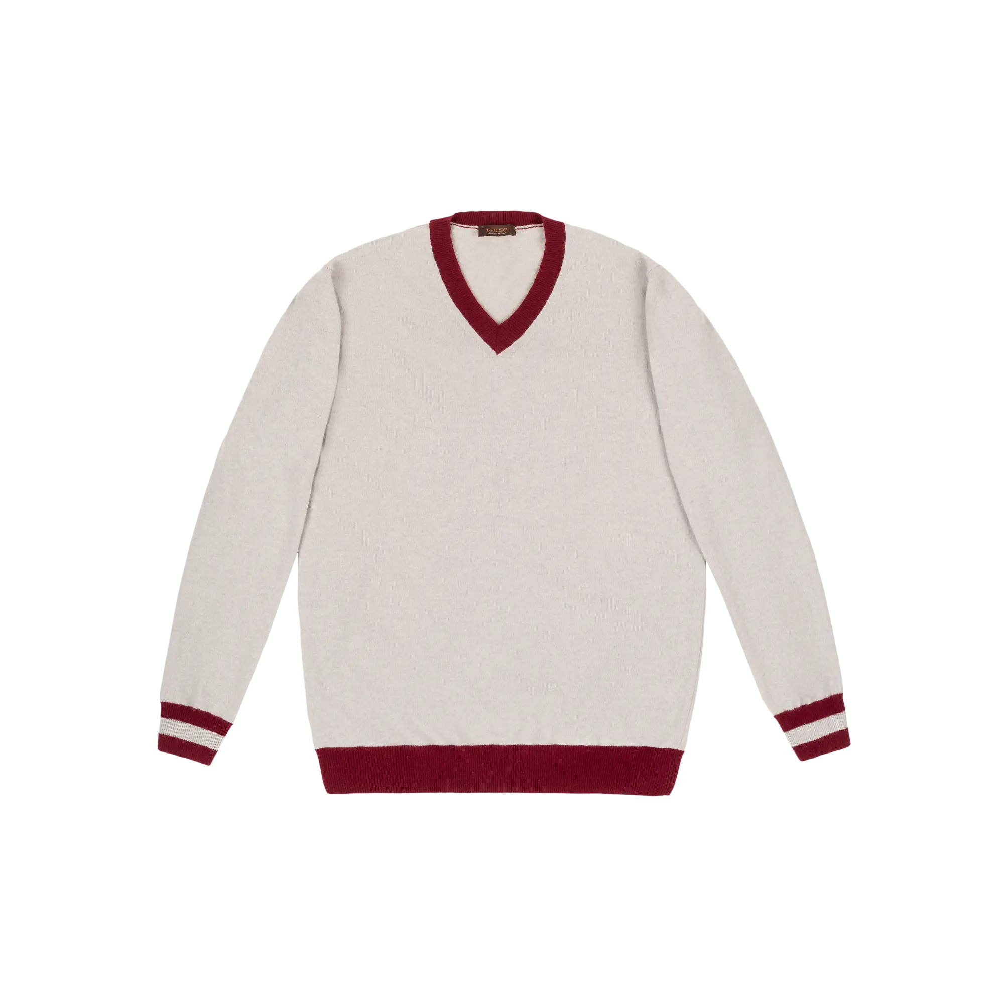 Maglione Scollo a V Grigio Uomo Maglione Scollo a V Grigio Uomo