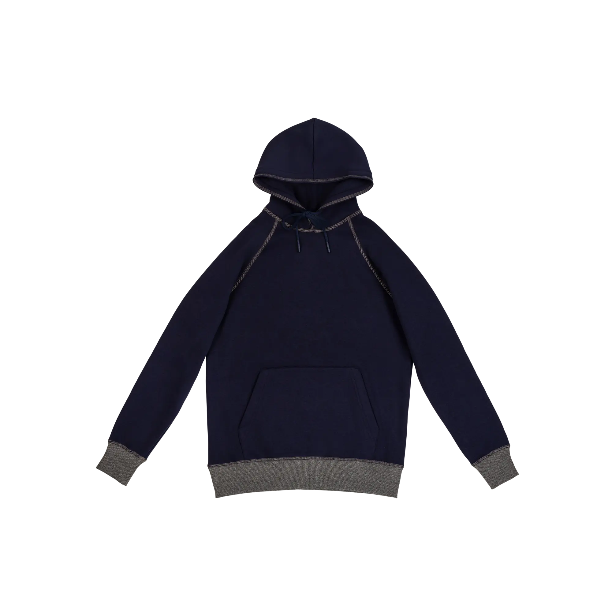 Felpa con cappuccio blu